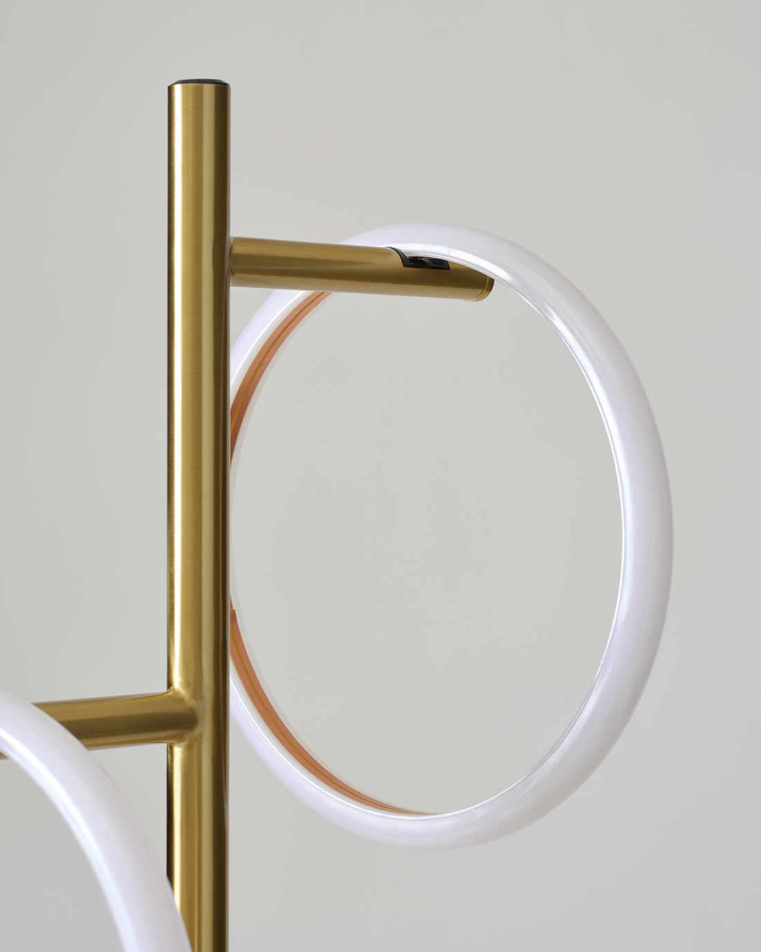 Saturn Brass Table Lamp | 2 Unique Removable Ring Lights | Brightech