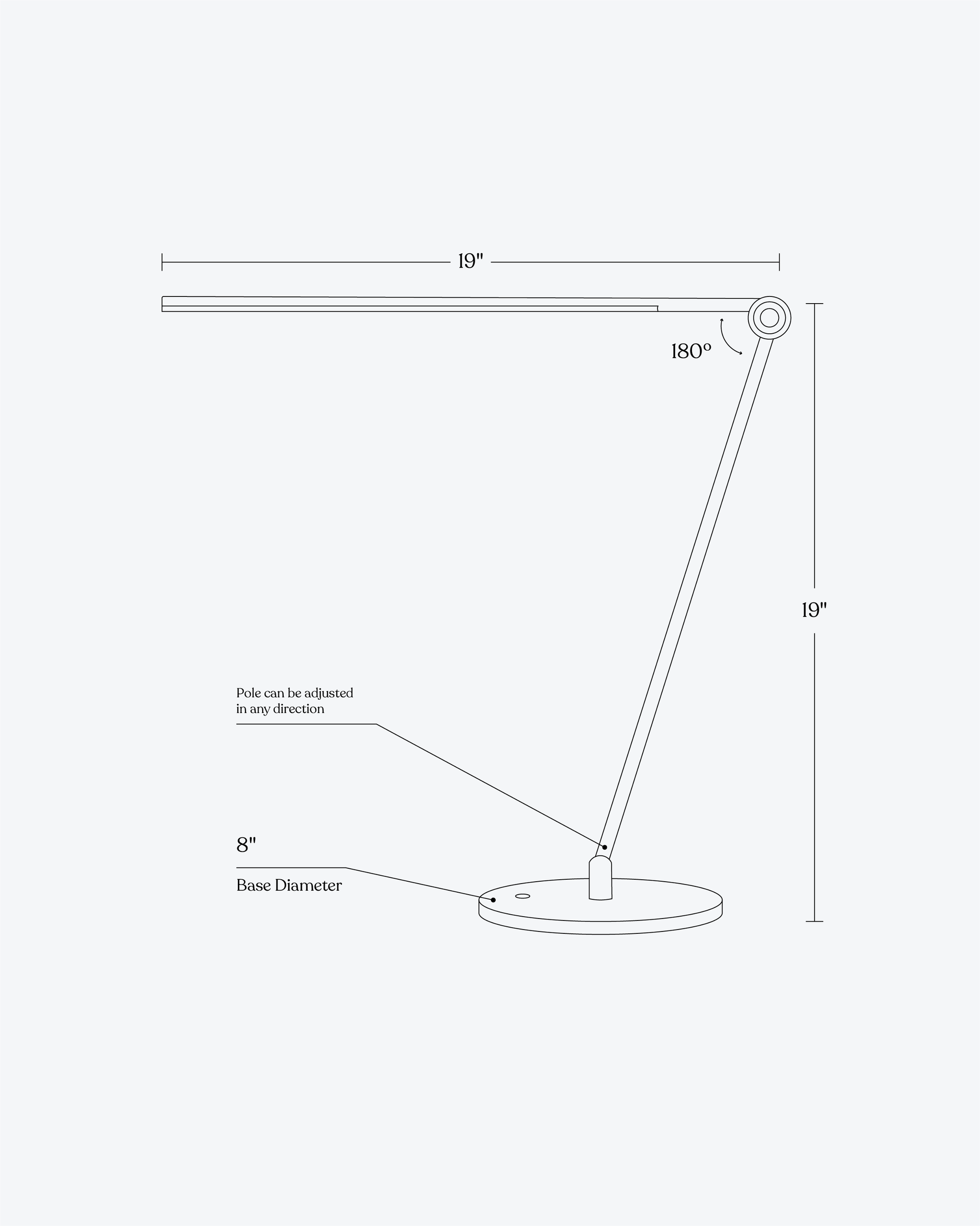 Libra Brass Table Lamp | Dimmable & Color Changing | Brightech